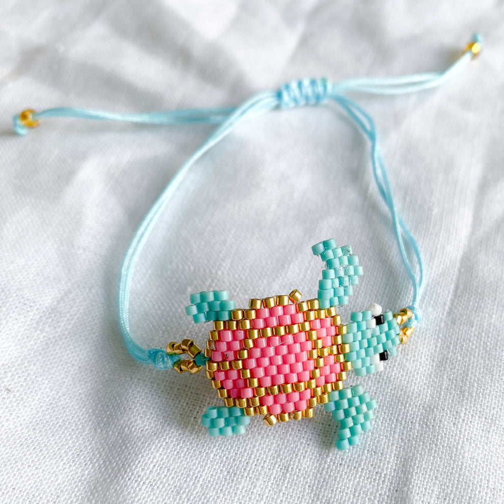Turtle Seed Bead Bracelet – BelleStyle