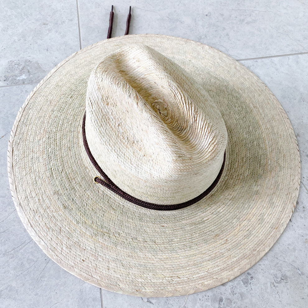 Lifeguard Unisex Fine Palm Hat – BelleStyle
