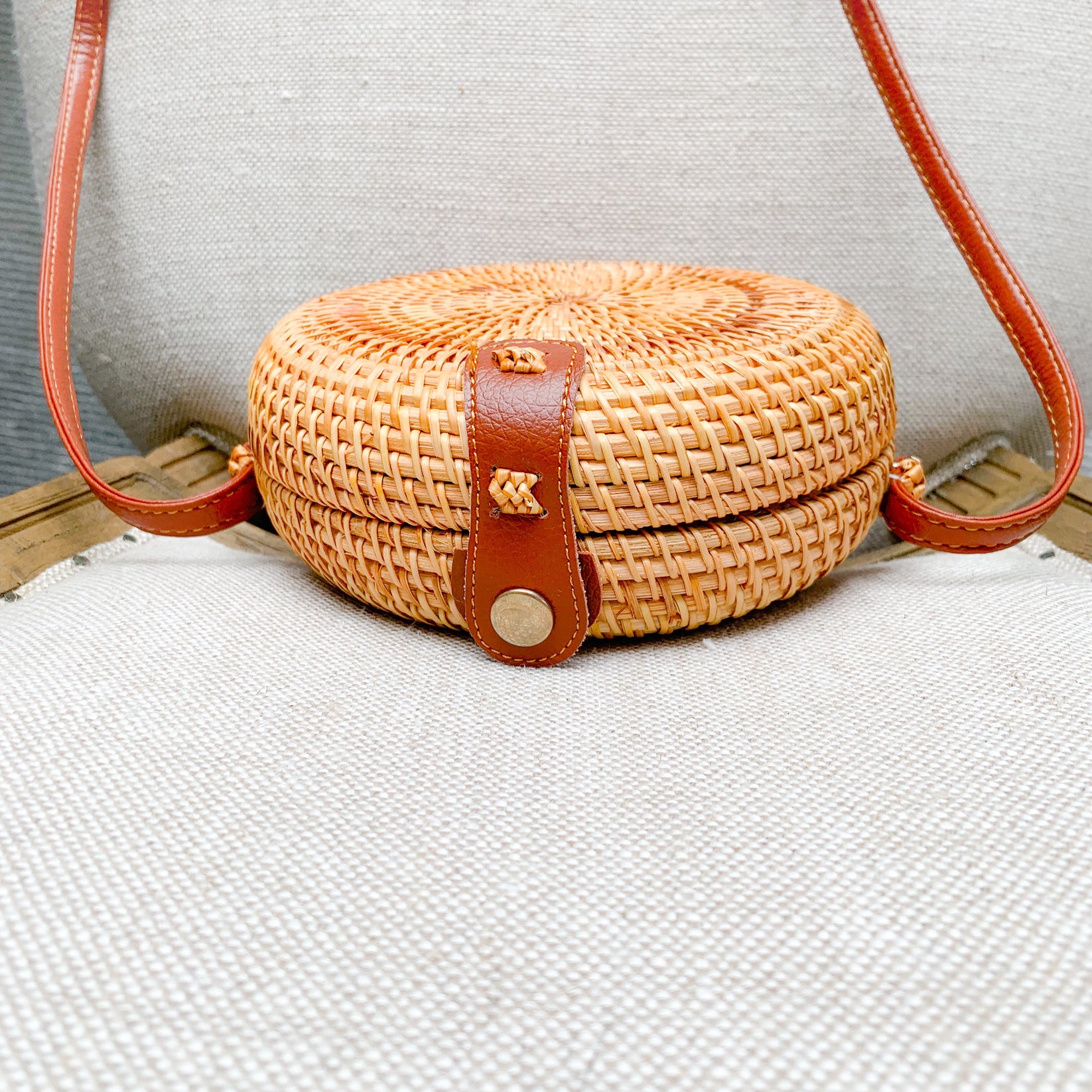 Round Bali Bag – BelleStyle